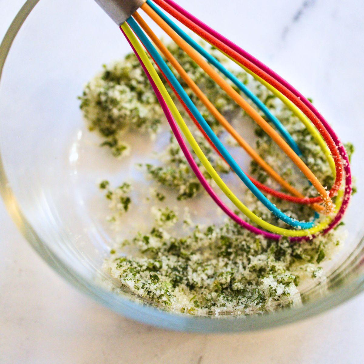 Margarita Sugar Rim With Basil Recipe