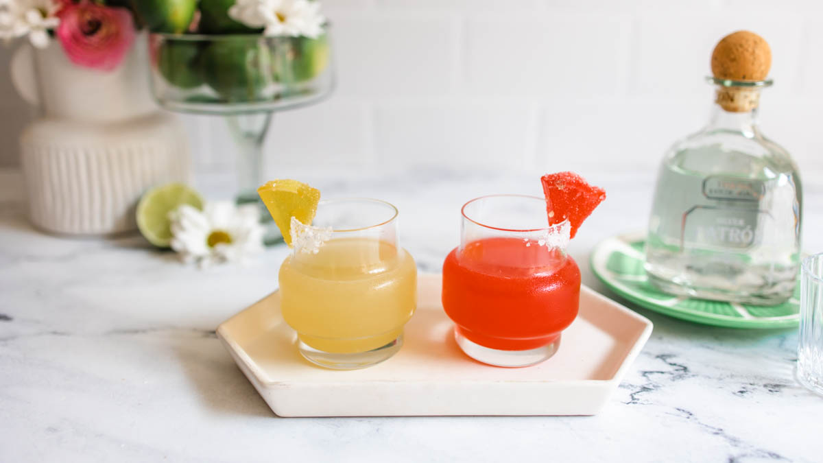 Marvel Margarita Tasters (Deadpool and Wolverine Margs)